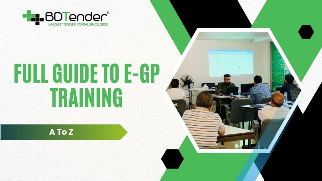 Full Guide to e-GP Training in Bangladesh